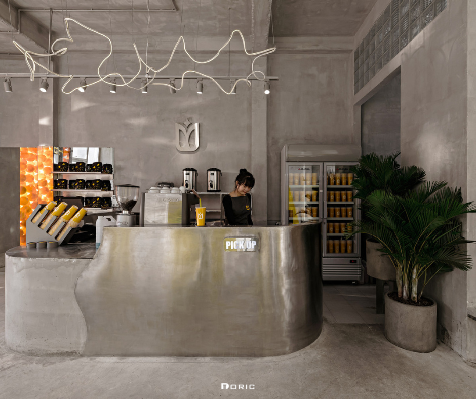 Thiết kế Coffee Shop Yama Coffee - Doric